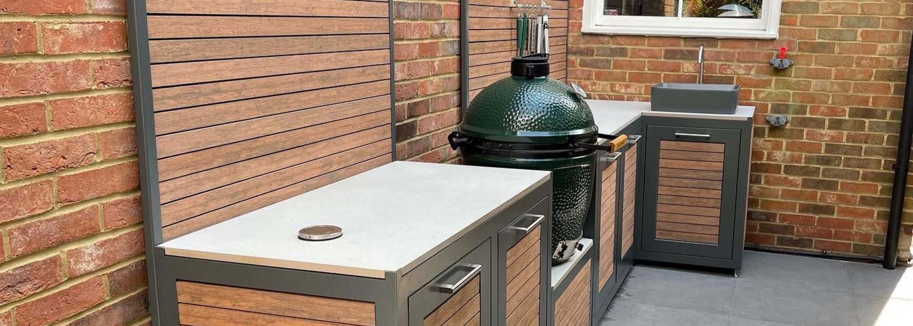 Bespoke and Modular Outdoor Kitchens handbuilt in the UK